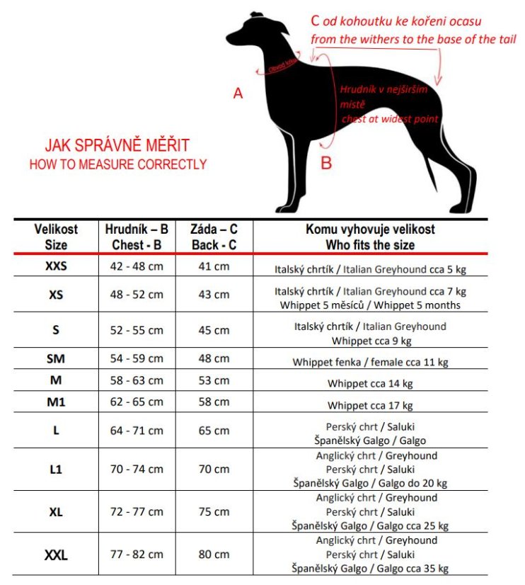 TerraLuxe Softshell Winter – winter softshell coat for sighthounds ...